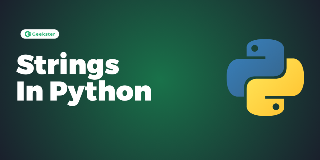 Strings In Python With Example
